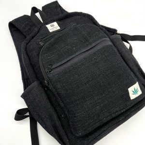 Puzzlestack | Bags | Kailash Himalayan Pure Hemp Black Backpack | Poshmark